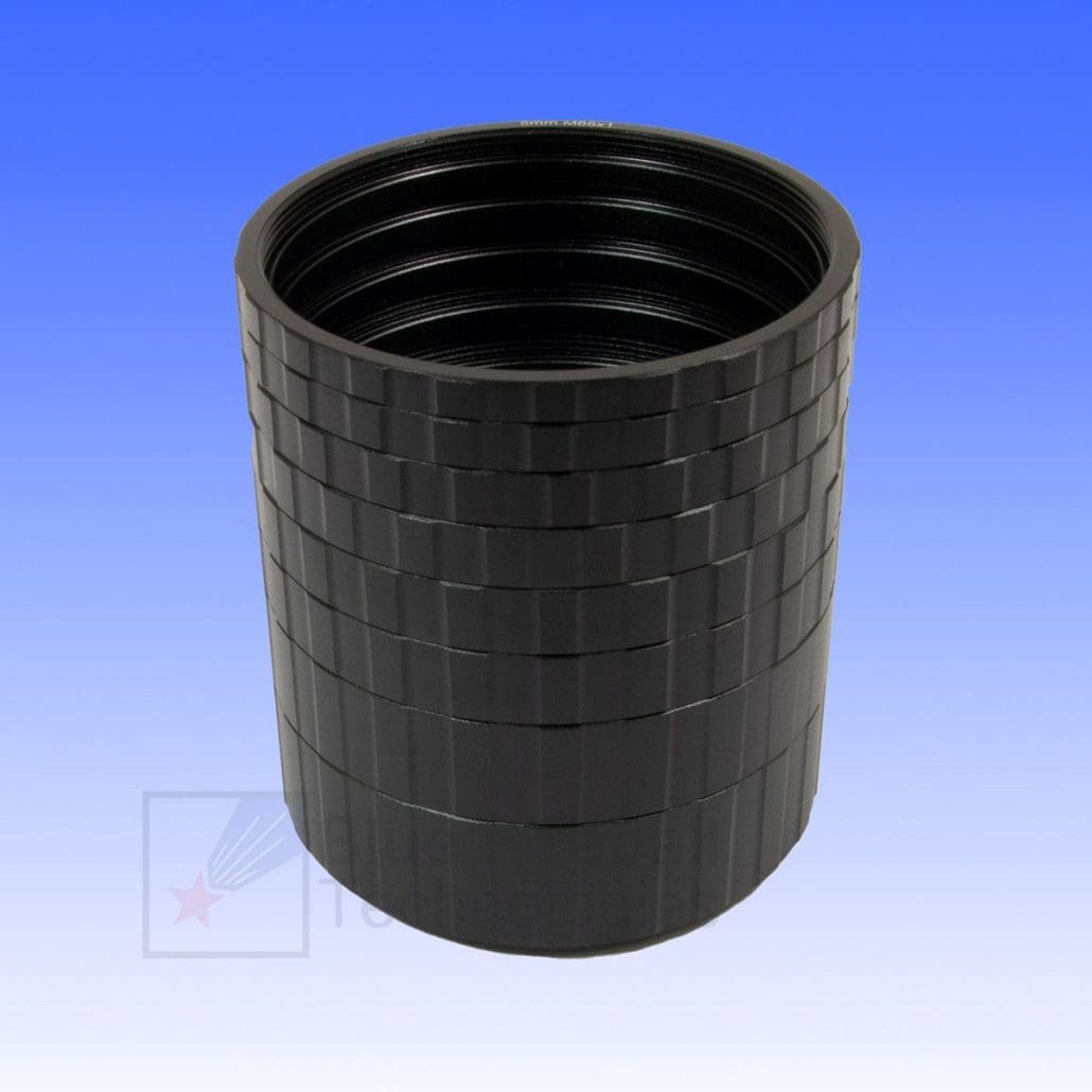 Blue Fireball M68x1 Thread Spacer Set (8 Spacers from 5mm to 20mm ...